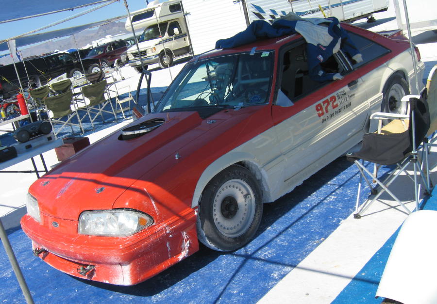 Mustangs Built for Speed at Bonneville
