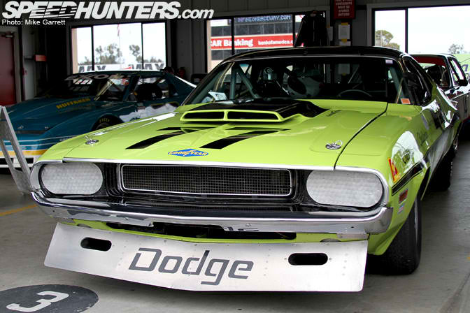 Sam Posey's Trans Am Challenger Seen at Vintage Trans Am Event