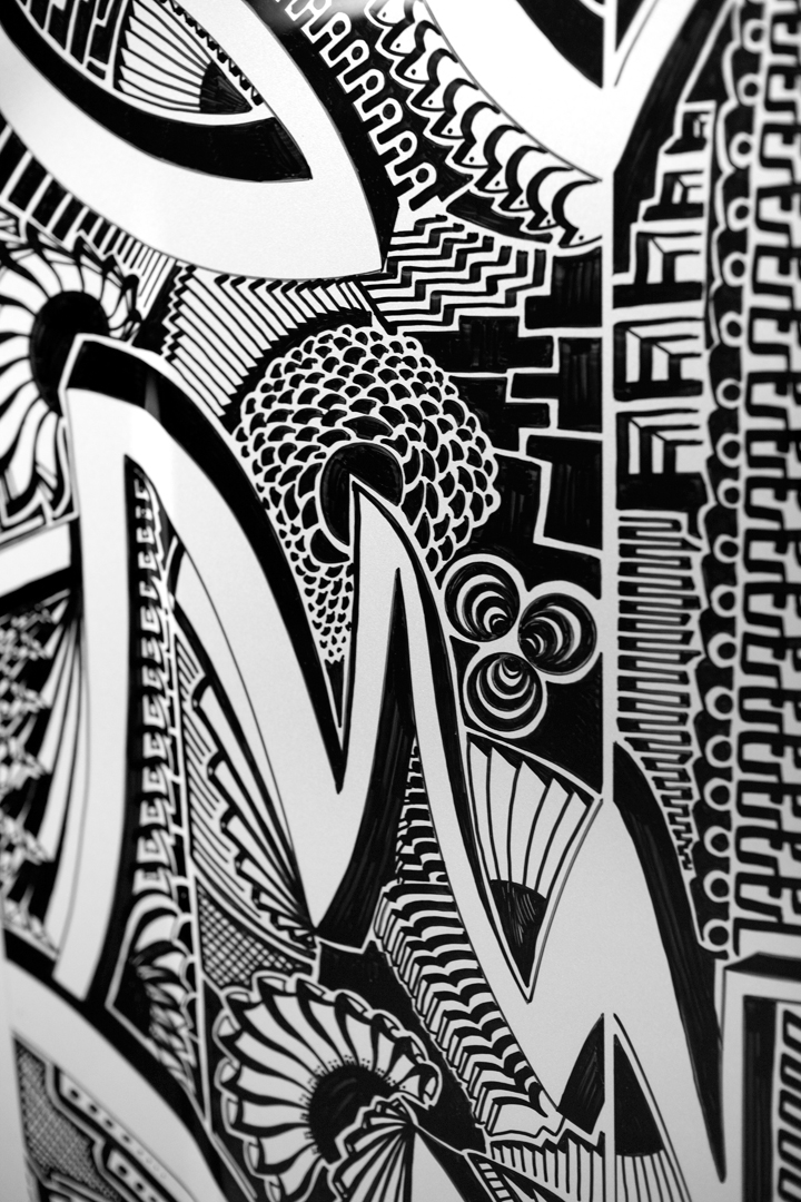 Behind the Marker: "Sharpie Camaro" Artist Talks About The Project