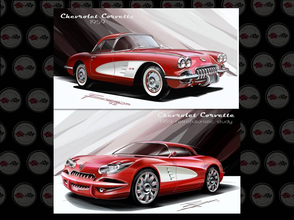 Retired GM Designer Creates Modern 1959 Corvette Design Concept - Chevy ...