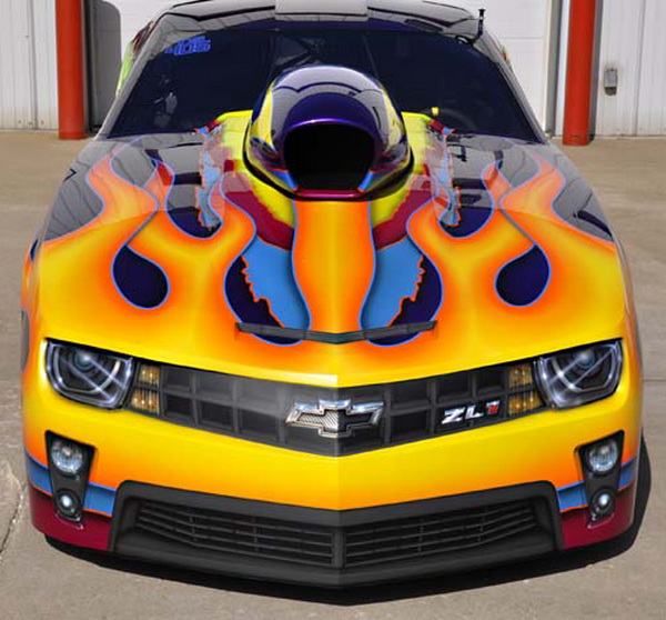 Top Sportsman Ace Keith Raftery Unveils Wild New '12 Camaro