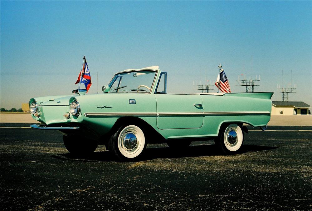Celebrity Cars: Amphicars, The Novelty Collector Car