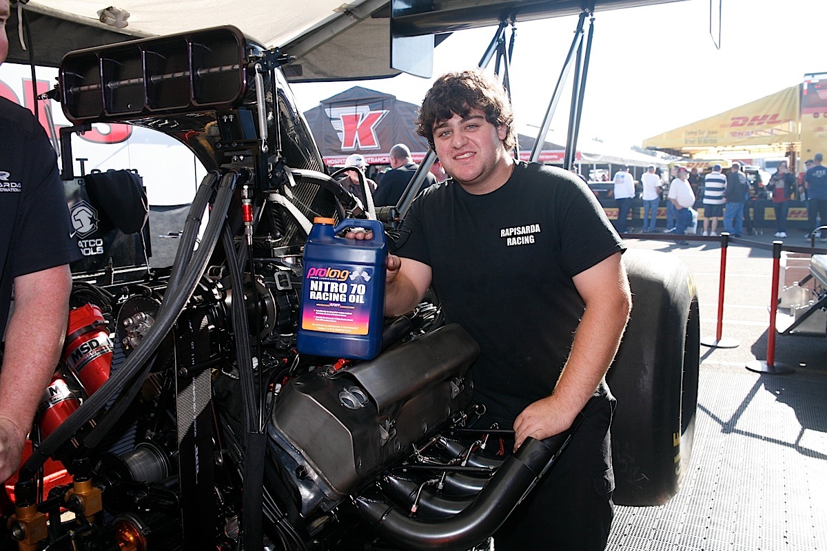 Prolong Nitro Oil Formulated for Harsh Top Fuel Environment