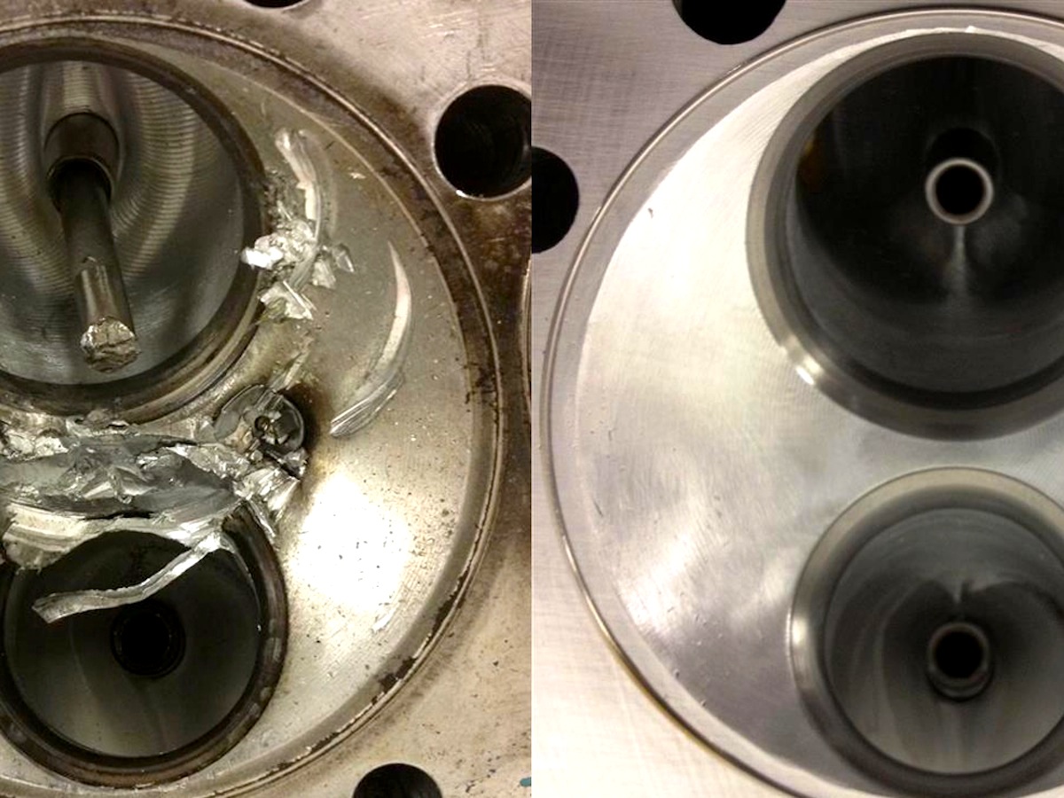 Noonan Race Engineering Demonstrates Cylinder Head Repair - EngineLabs