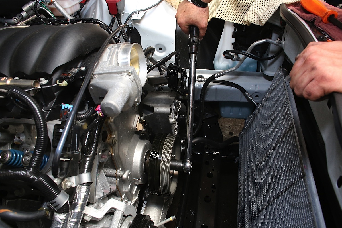 Upgrading a 1LE Camaro's LS3 with a Fluidampr Performance Damper
