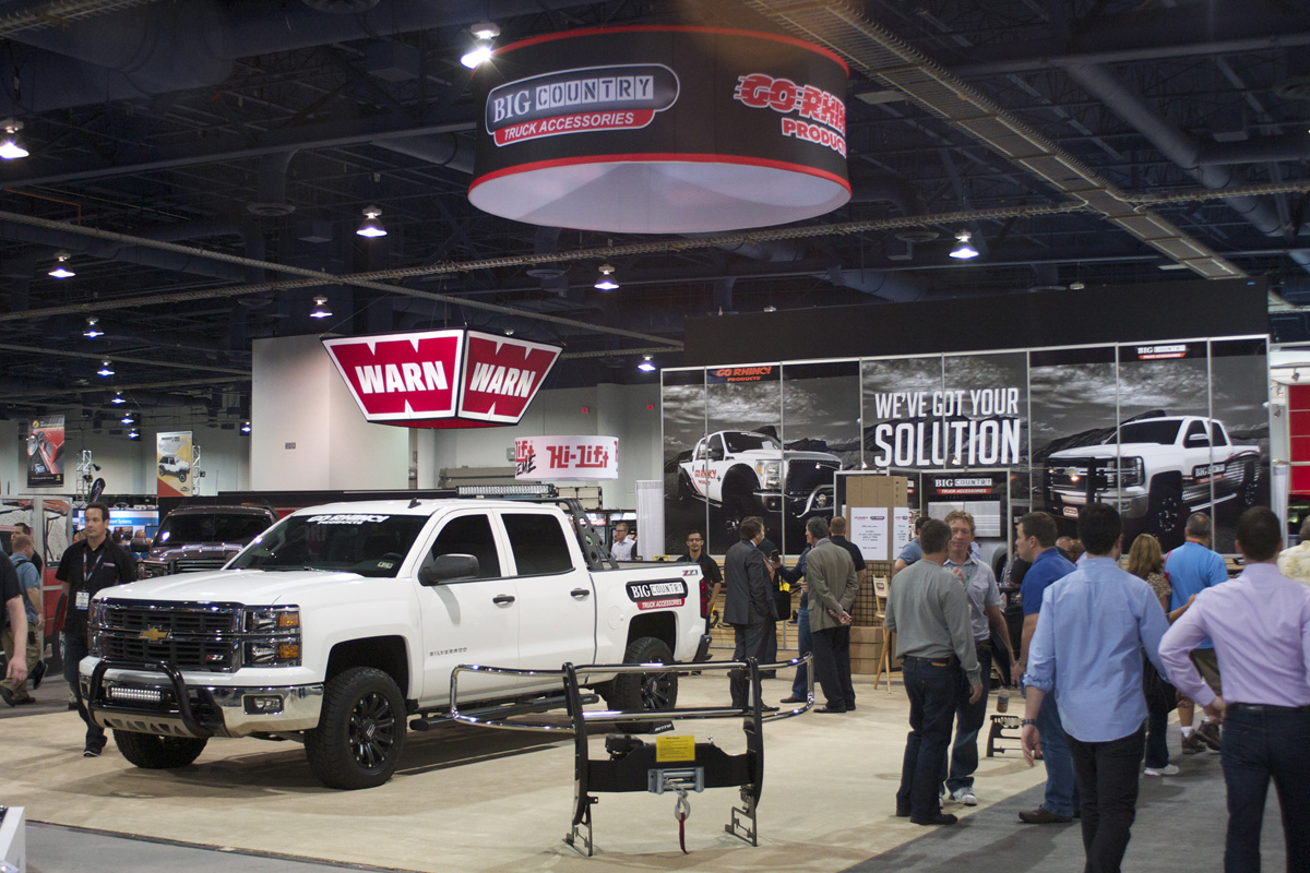 SEMA 2013: Go Rhino! Products Help Trucks Look And Work Better