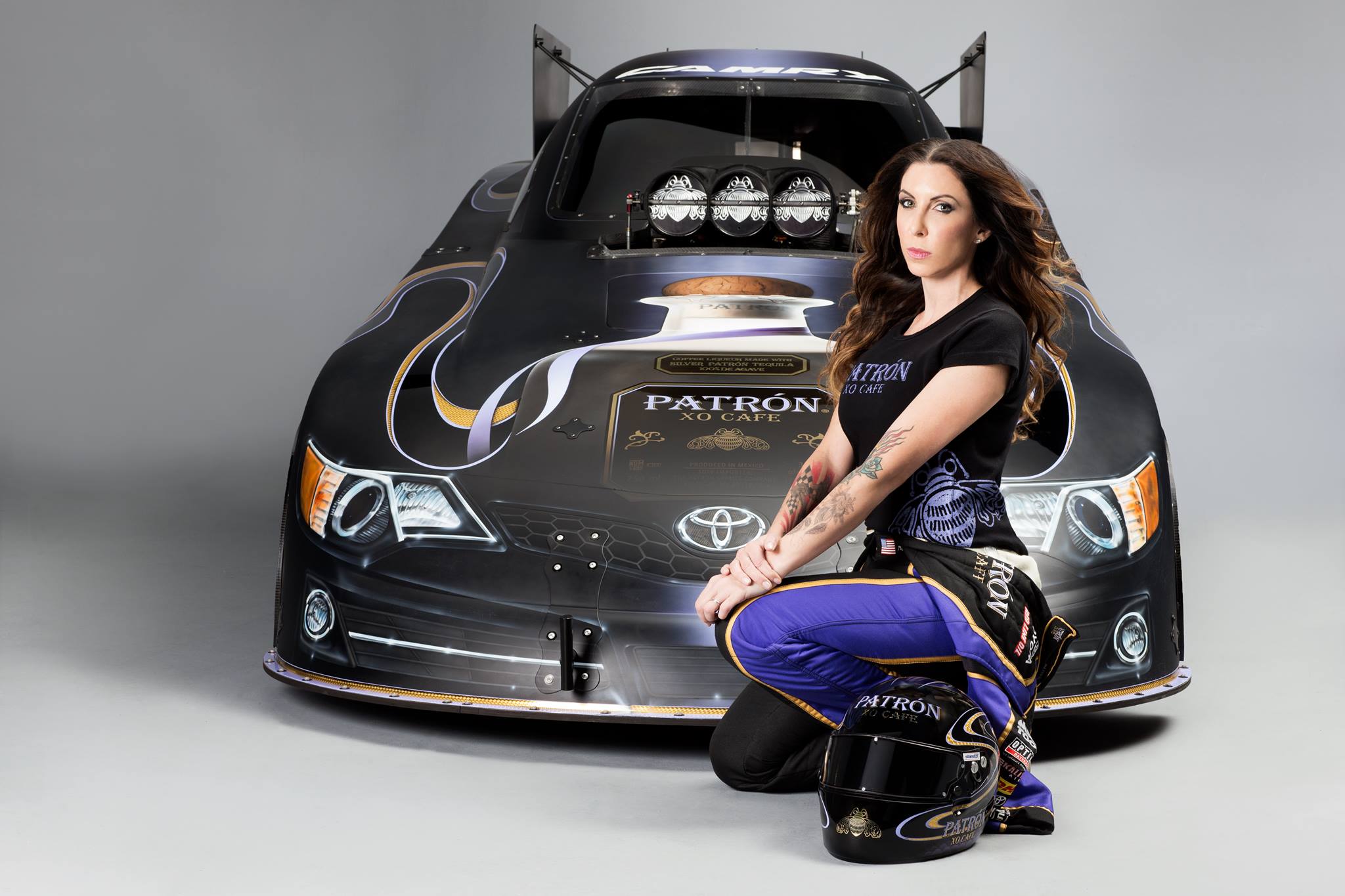 DeJoria Unveils New Look For Tequila Patron Funny Car