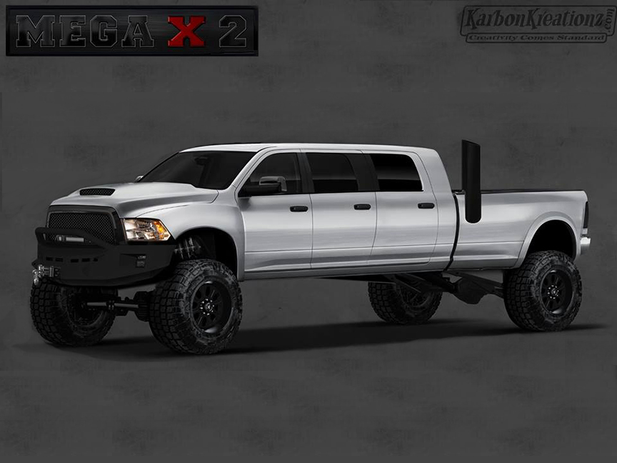 Mega, Mega Cab? Check Out Mega X 2, 6 Door Conversions! - Diesel Army