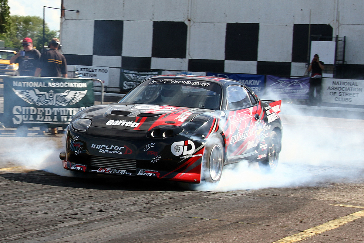 Richard Batty Sets European Front Wheel Drive Record
