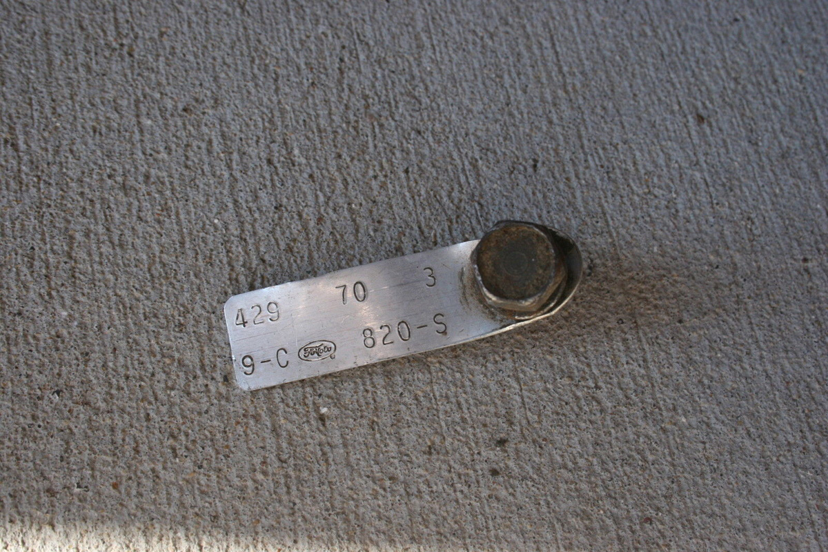 Monday Musings: Are These Boss 429 Engine ID Tags Worth The Price?