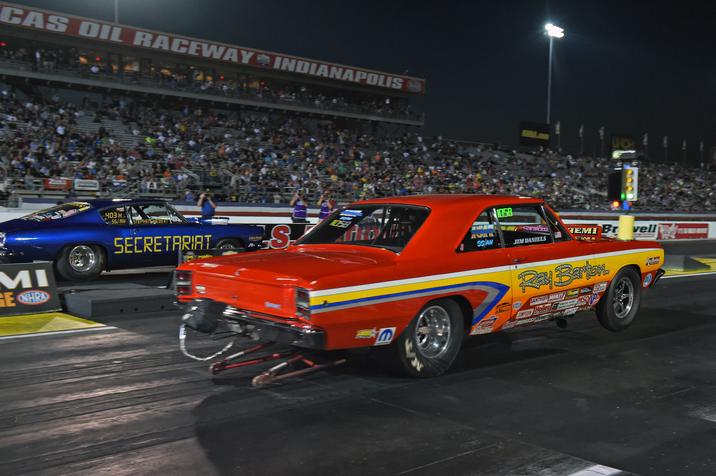 Jimmy Daniels Scores First Mopar Hemi Challenge Victory At Indy