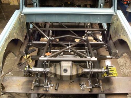 Fordmuscle Ranchero Tube Chassis Project