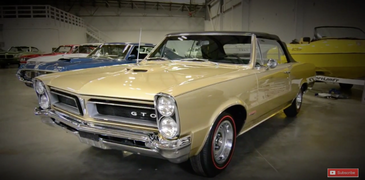 Muscle Car of the Week: Tiger Gold 1965 GTO Convertible