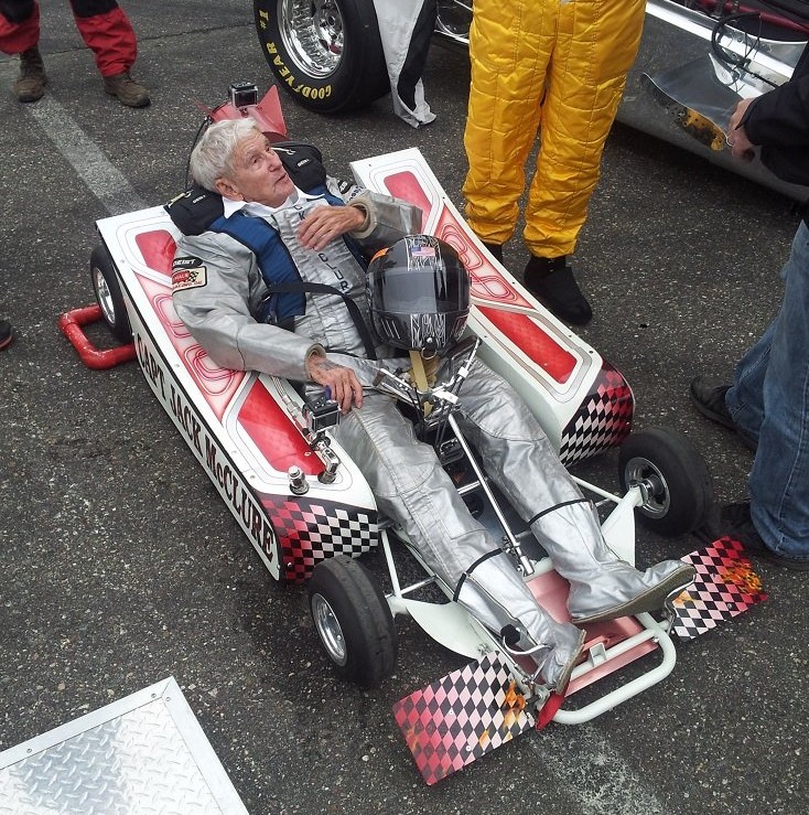 Captain Jack McClure Still A Rocketing Sensation At 91