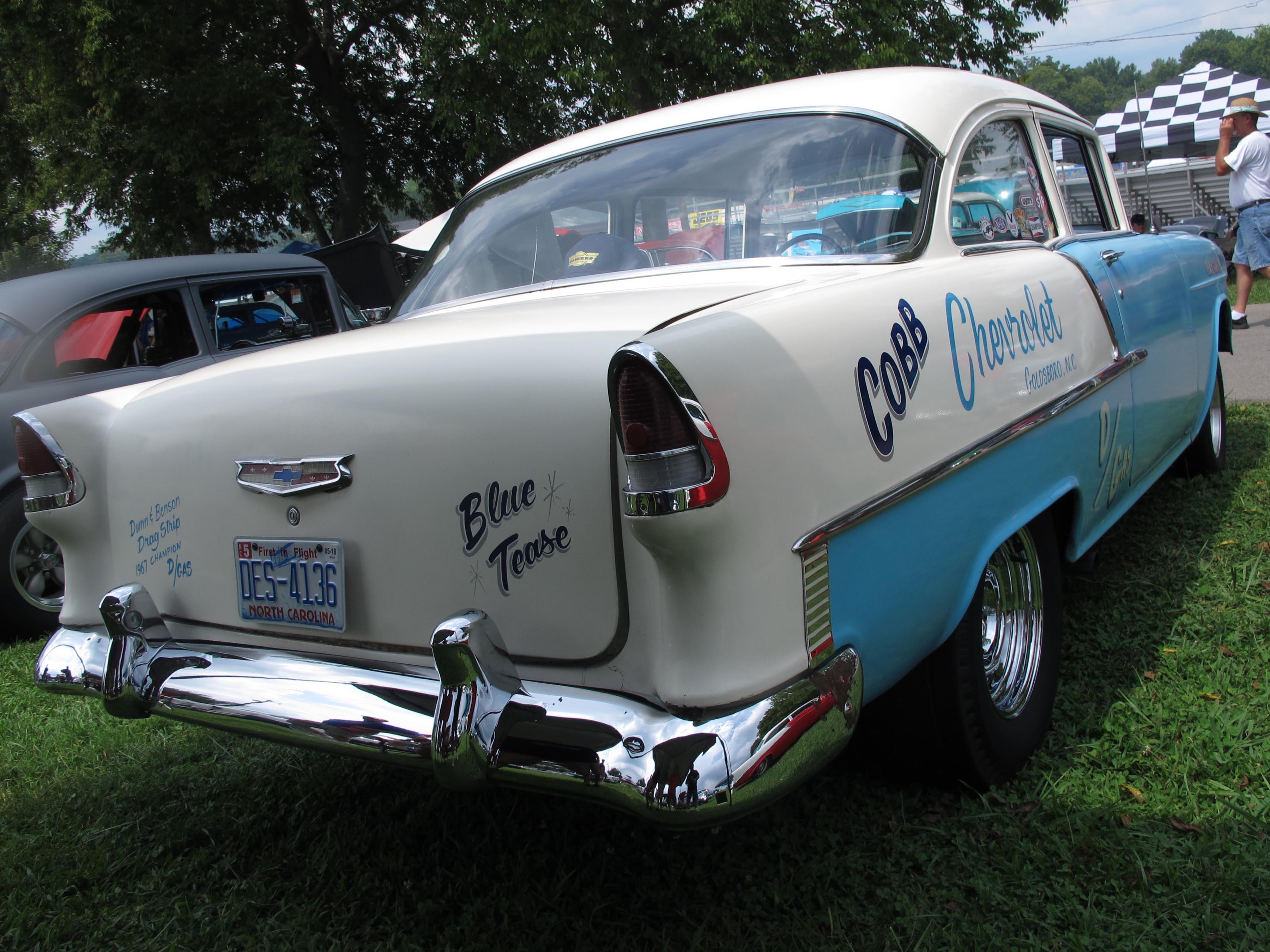 This ’55 Gasser Definitely Brings Vintage Drag Strip Fun To The Street