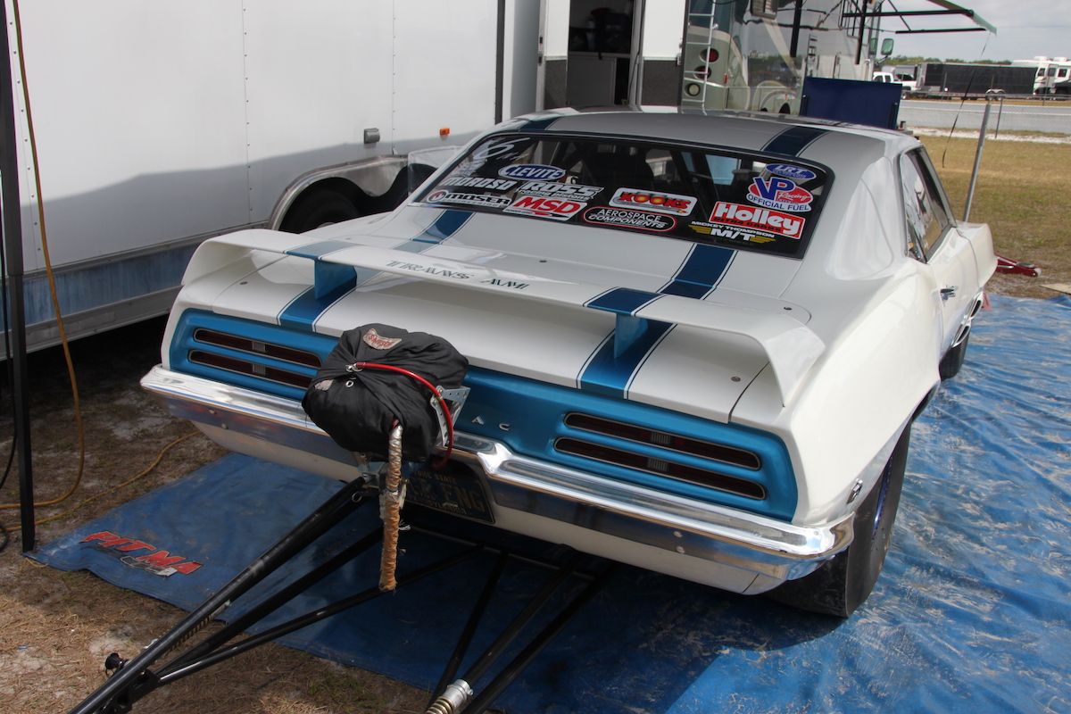 John Langer Prepares His Trans Am For Takeoff At NMRA/NMCA Atlanta