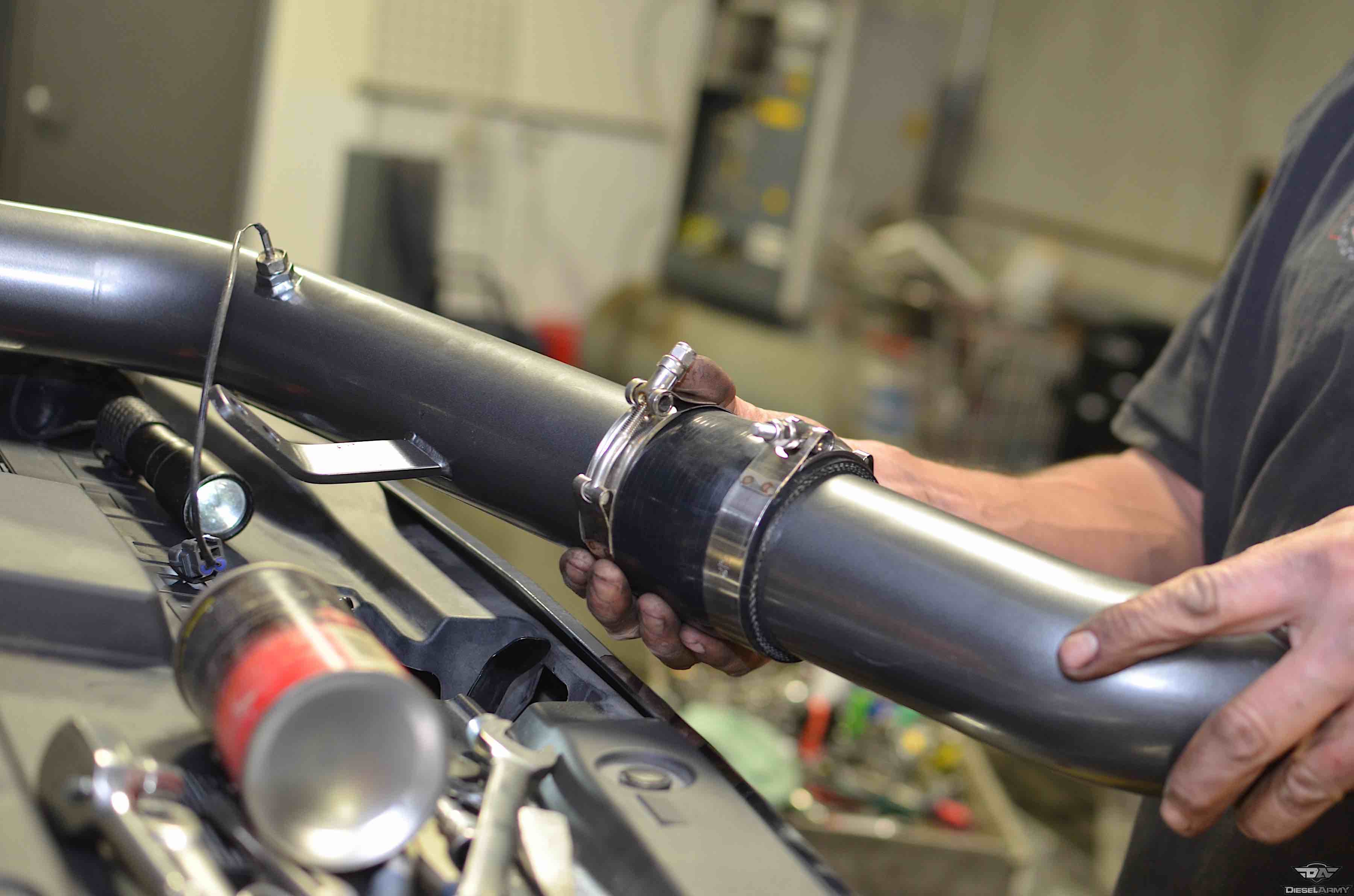 Upgrading Charge Tubes And EGR With Pusher Intakes