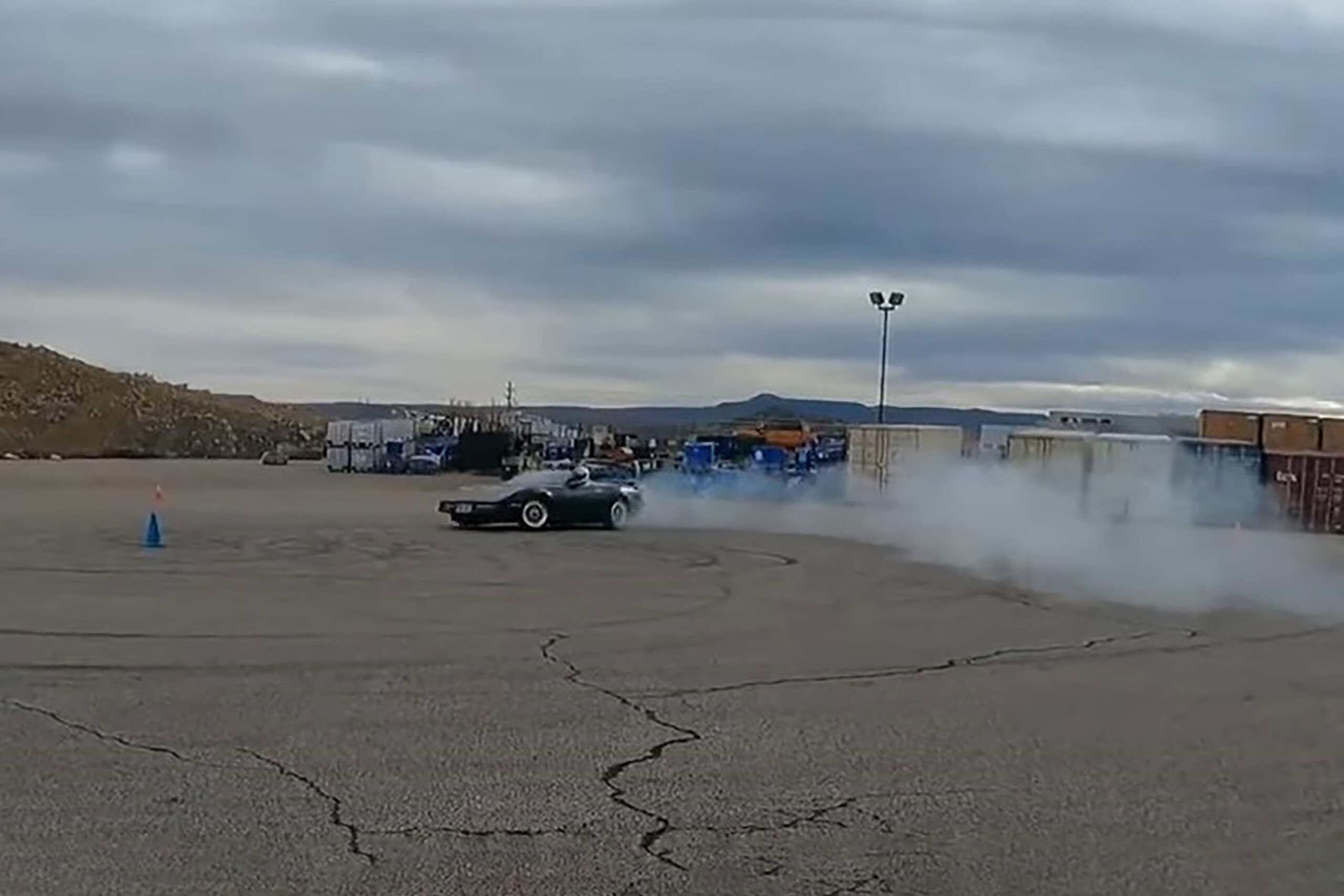 Drifting A Twin-Turbo Callaway C4 Corvette