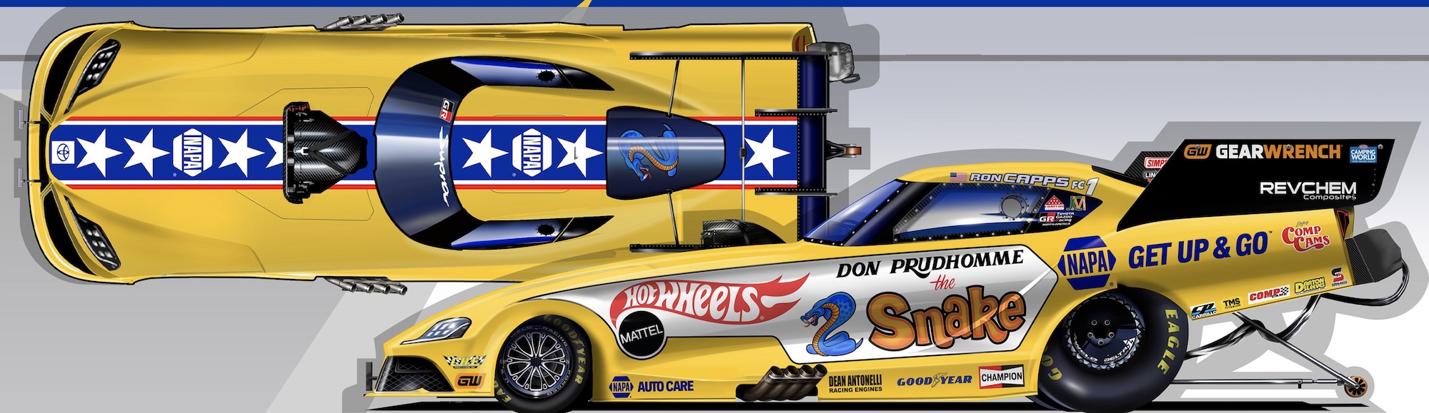 Capps To Race Don Prudhomme Throwback Livery at Indy