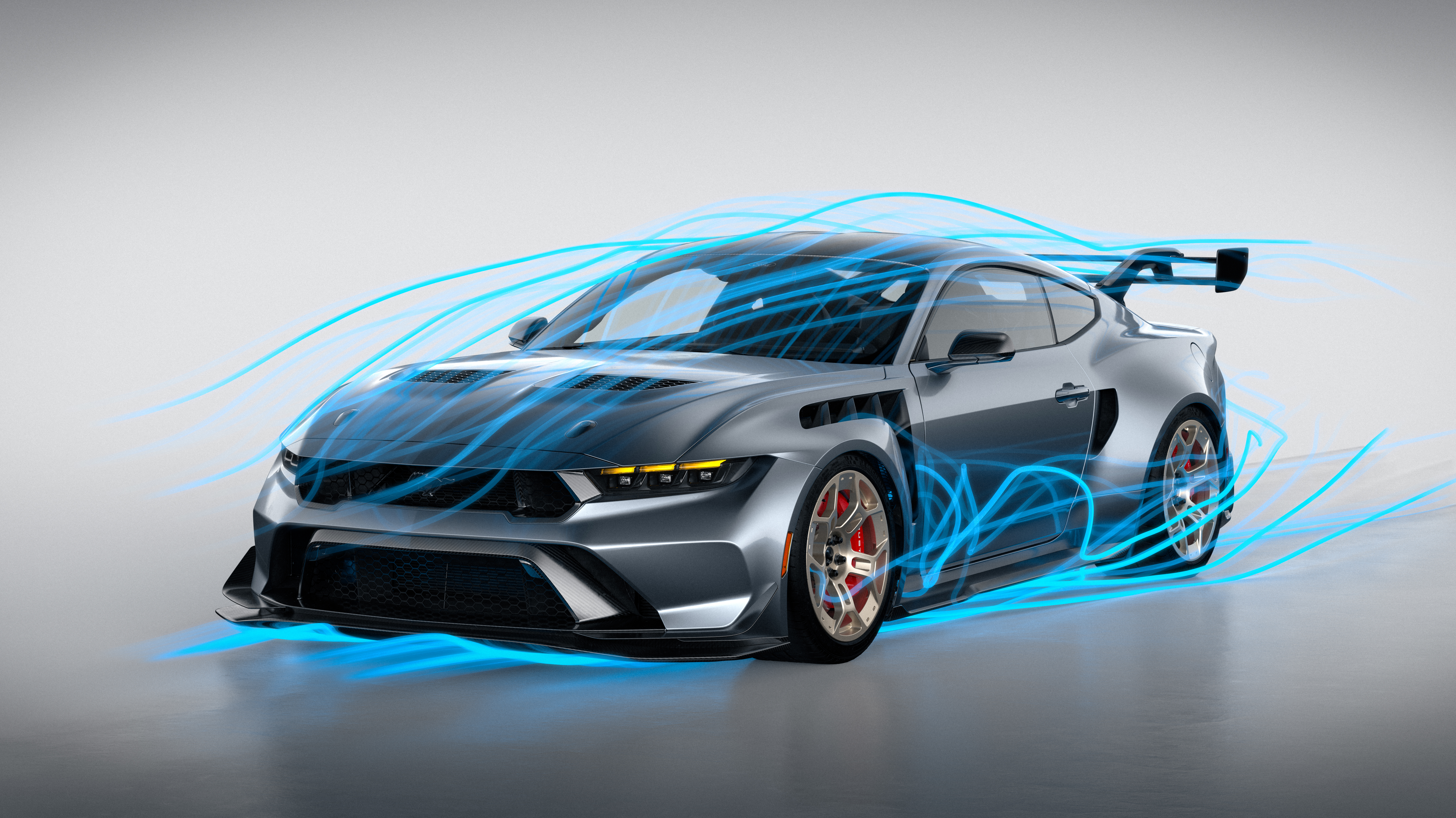 Mustang GTD Drag Reduction System Offers Aero Advantage