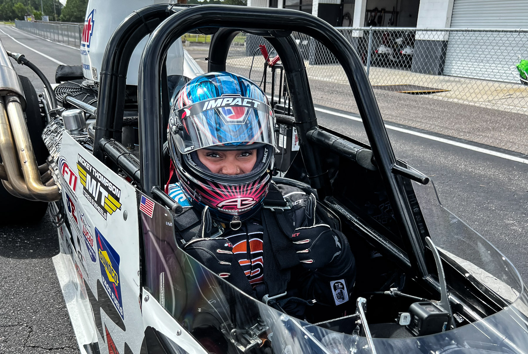 Antron Brown's Daughter Arianna Earns NHRA License