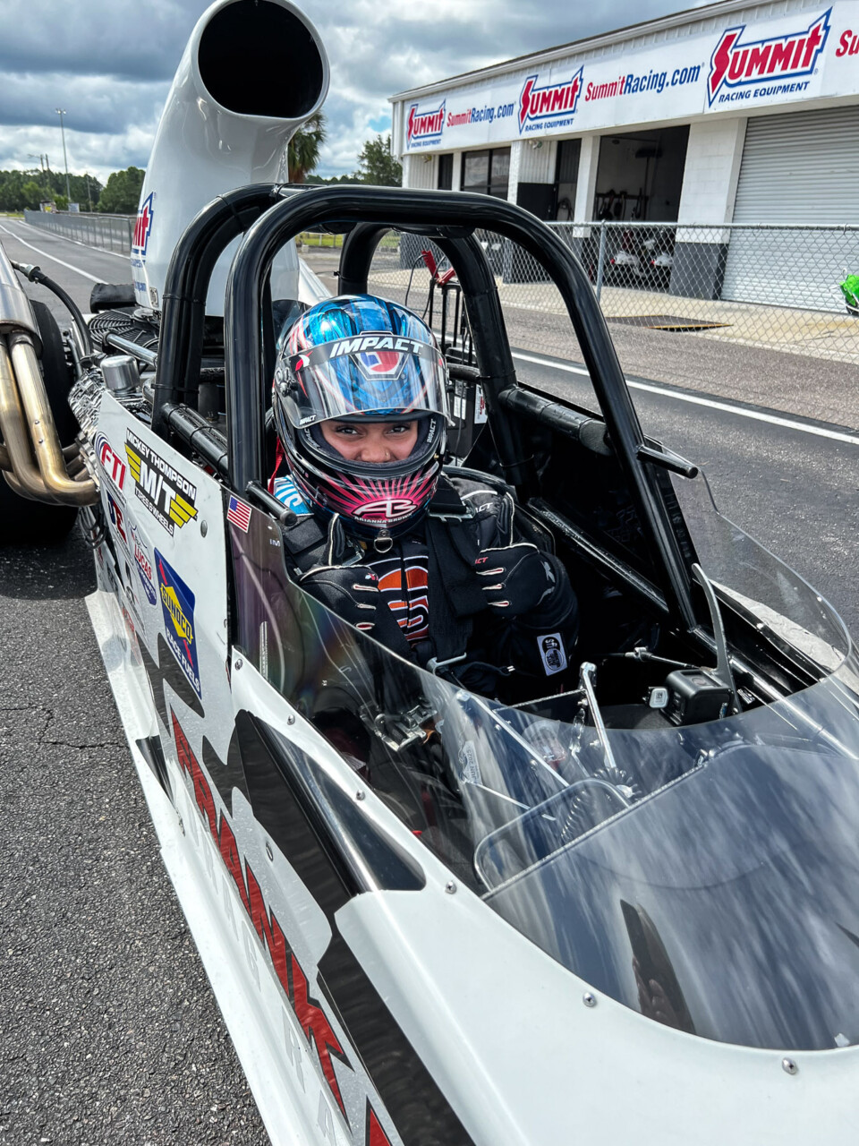 Antron Brown's Daughter Arianna Earns NHRA License