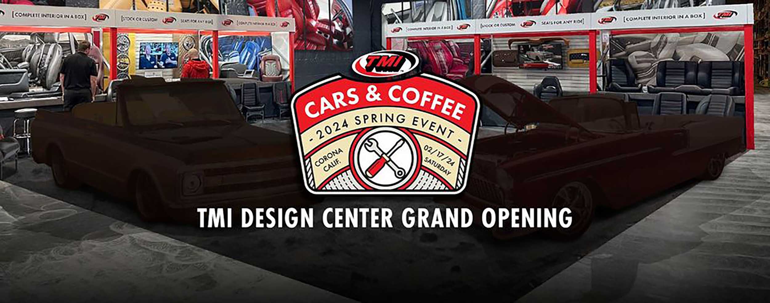 TMI's Design Center Unveiling At Cars And Coffee Event!