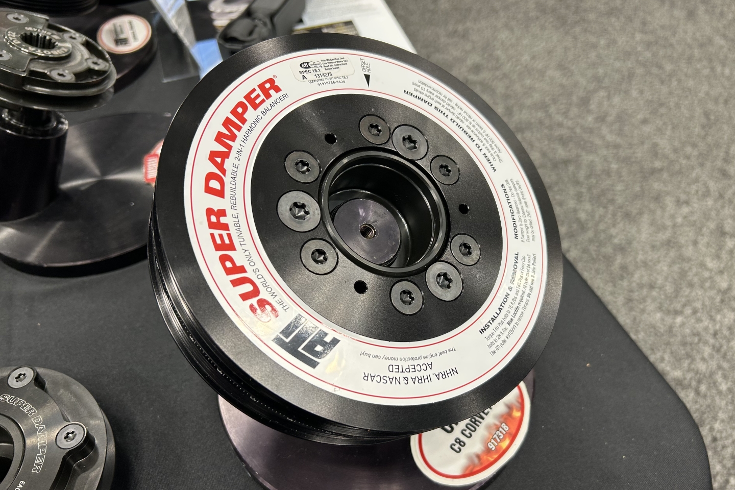 PRI 2024: ATI Super Damper For C8 Corvettes