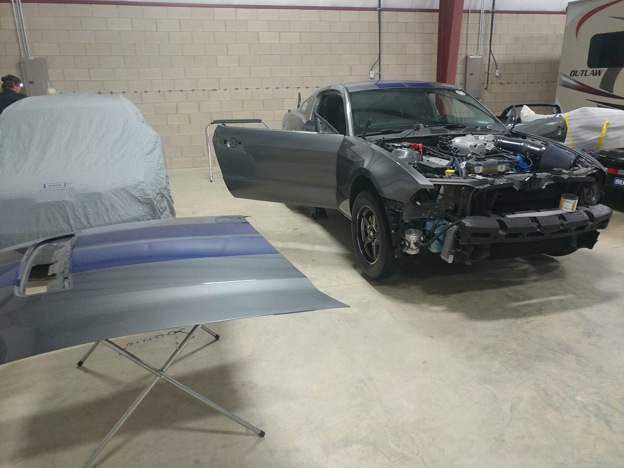 Justin Young's GT500's New Look: Achieving the Perfect Wrap